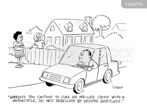 Midlife Crisis Cartoons and Comics - funny pictures from CartoonStock