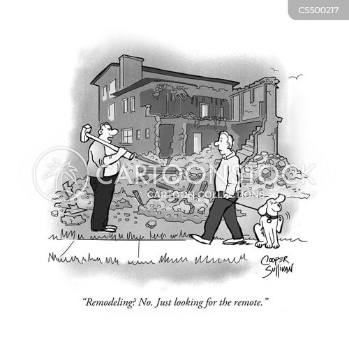 Remodel Cartoons and Comics - funny pictures from CartoonStock