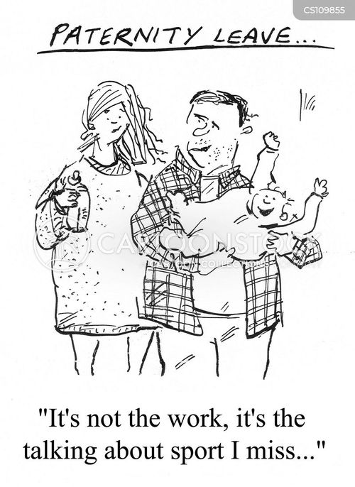 Paternity Leave Cartoons and Comics - funny pictures from CartoonStock