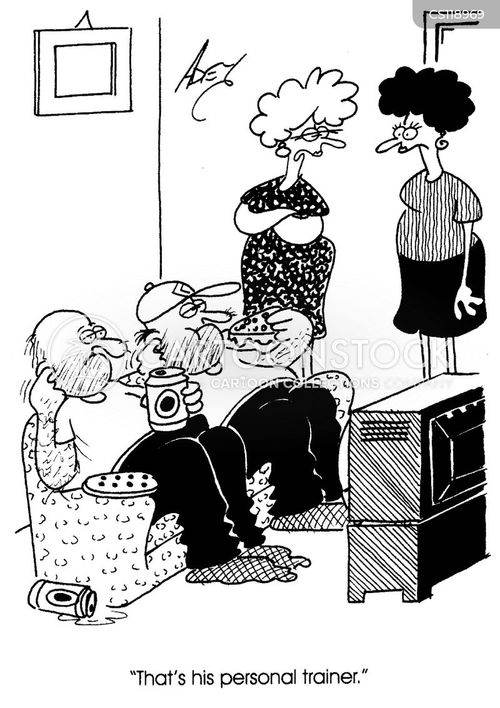 Personal Trainer Cartoons and Comics - funny pictures from CartoonStock