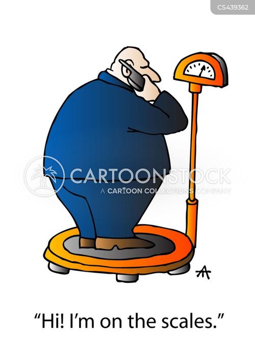 Tips The Scales Cartoons and Comics - funny pictures from CartoonStock