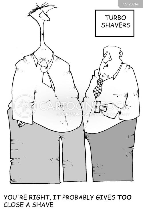 Razor Blades Cartoons and Comics - funny pictures from CartoonStock