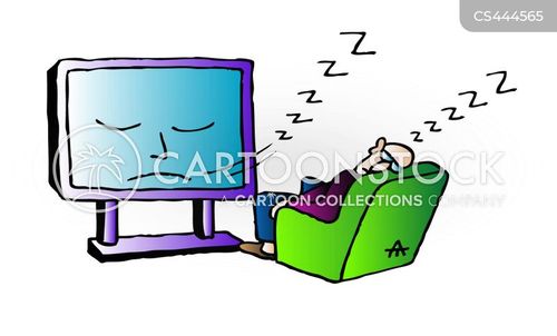 Falling Asleep Cartoons and Comics - funny pictures from CartoonStock