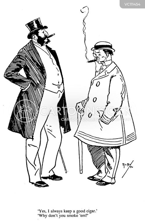 Cigar Cartoons and Comics - funny pictures from CartoonStock