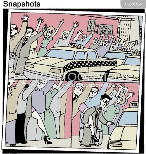 Hailing Cartoons and Comics - funny pictures from CartoonStock