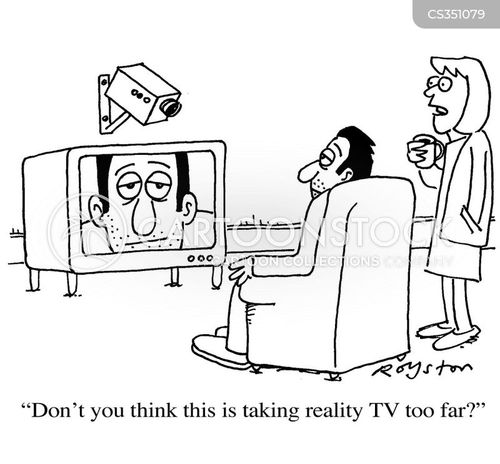 Reality Network Cartoons and Comics - funny pictures from CartoonStock