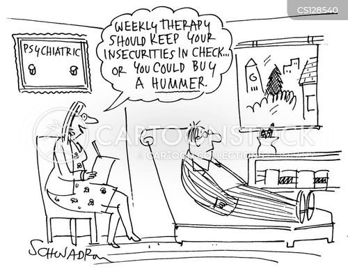 Insecurities Cartoons and Comics - funny pictures from CartoonStock