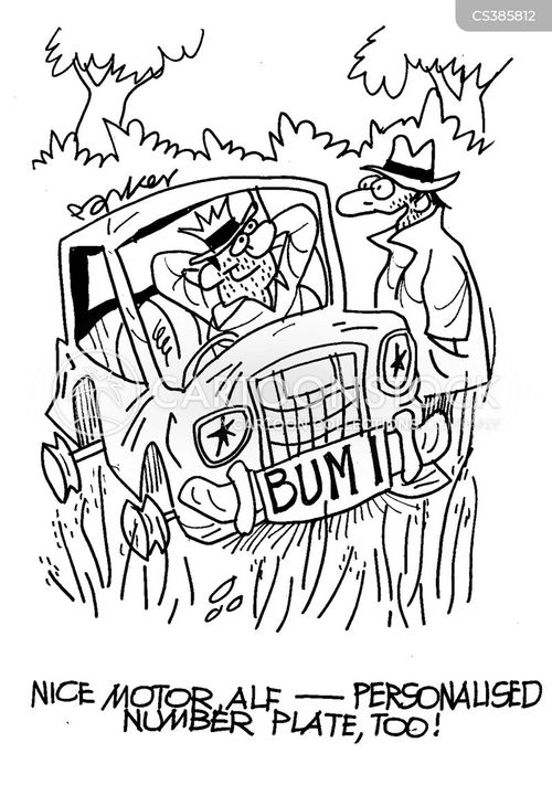 Personalised Number Plates Cartoons and Comics - funny pictures from ...