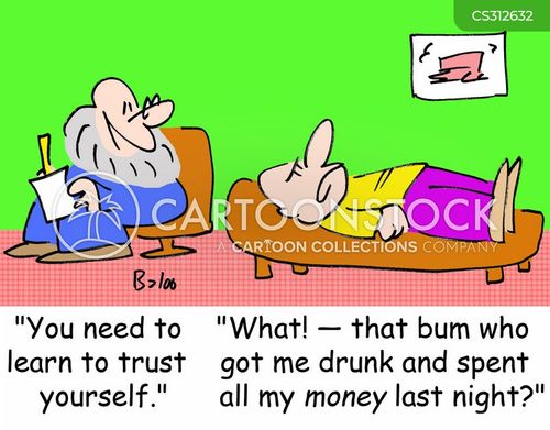 Trust Yourself Cartoons and Comics - funny pictures from CartoonStock