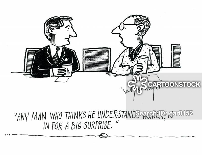 Understanding Women Cartoons and Comics - funny pictures from CartoonStock