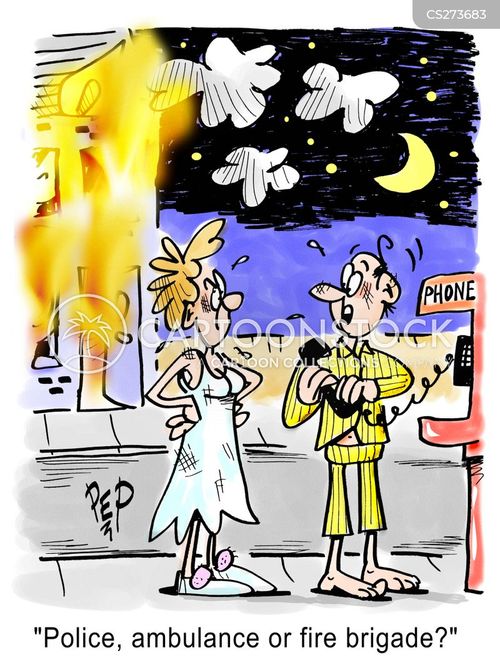 Police Ambulance Cartoons and Comics - funny pictures from CartoonStock