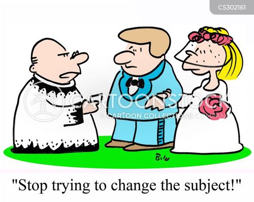 Modern Wedding Vows Cartoons and Comics - funny pictures from CartoonStock