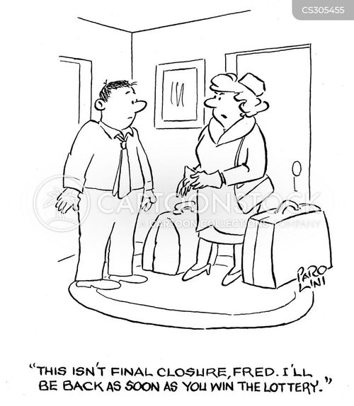 Closure Cartoons and Comics - funny pictures from CartoonStock