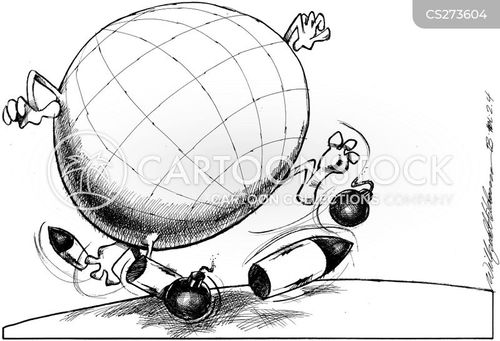 Nuclear Attack Cartoons and Comics - funny pictures from CartoonStock