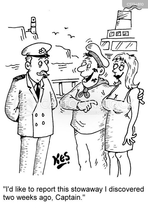 Stowaway Cartoons and Comics - funny pictures from CartoonStock