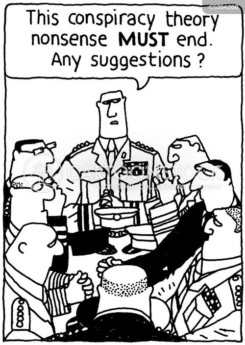 Conspire Cartoons and Comics - funny pictures from CartoonStock