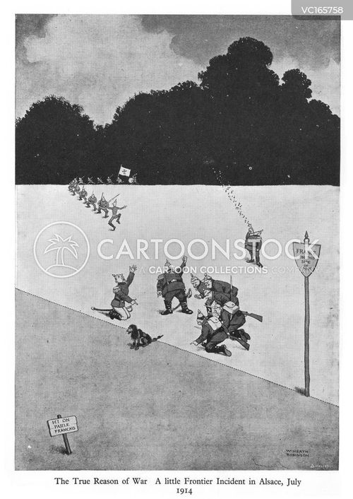 World War I Cartoons and Comics - funny pictures from CartoonStock