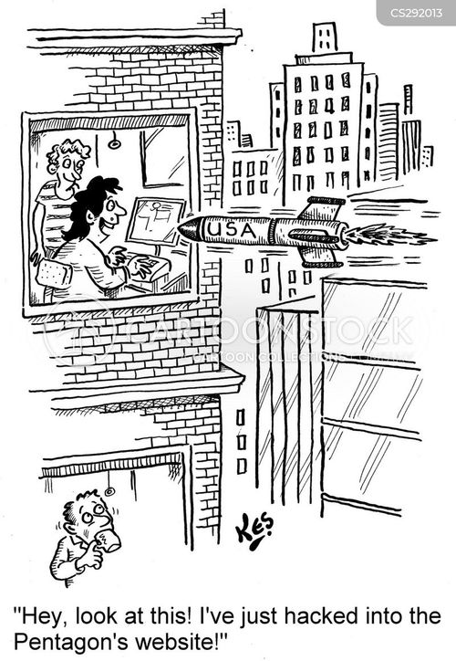 Military Computer Cartoons and Comics - funny pictures from CartoonStock