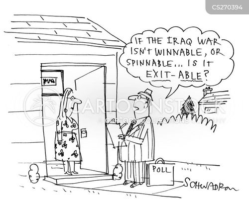 Winning The War Cartoons and Comics - funny pictures from CartoonStock