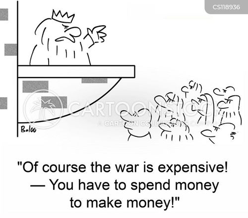 Spend Money Cartoons and Comics - funny pictures from CartoonStock