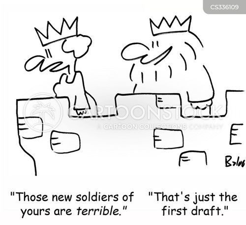 First Draft Cartoons and Comics - funny pictures from CartoonStock