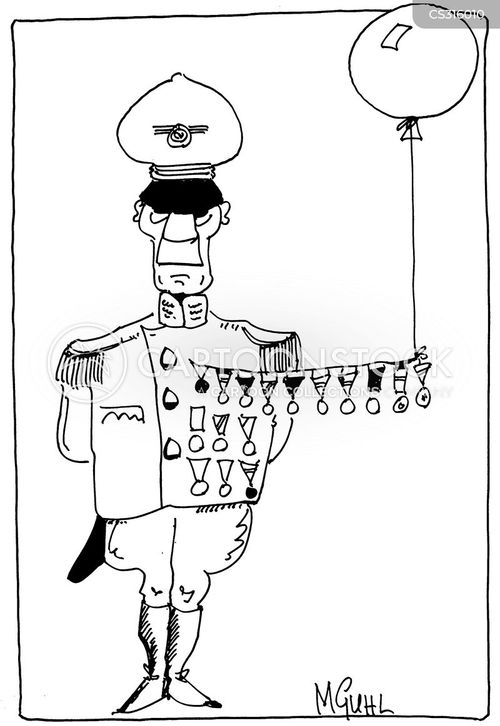 Army Major Cartoons and Comics - funny pictures from CartoonStock