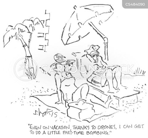 Military Bombings Cartoons and Comics - funny pictures from CartoonStock