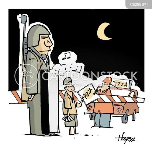 Militia Cartoons and Comics - funny pictures from CartoonStock