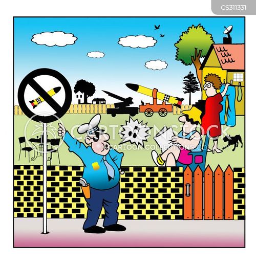 Nuclear Attack Cartoons and Comics - funny pictures from CartoonStock