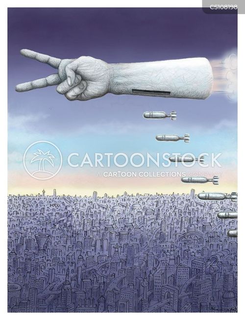 Bombed Cartoons and Comics - funny pictures from CartoonStock