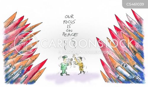 Peace Processes Cartoons and Comics - funny pictures from CartoonStock