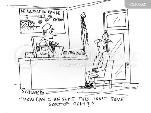 Enlist Cartoons and Comics - funny pictures from CartoonStock