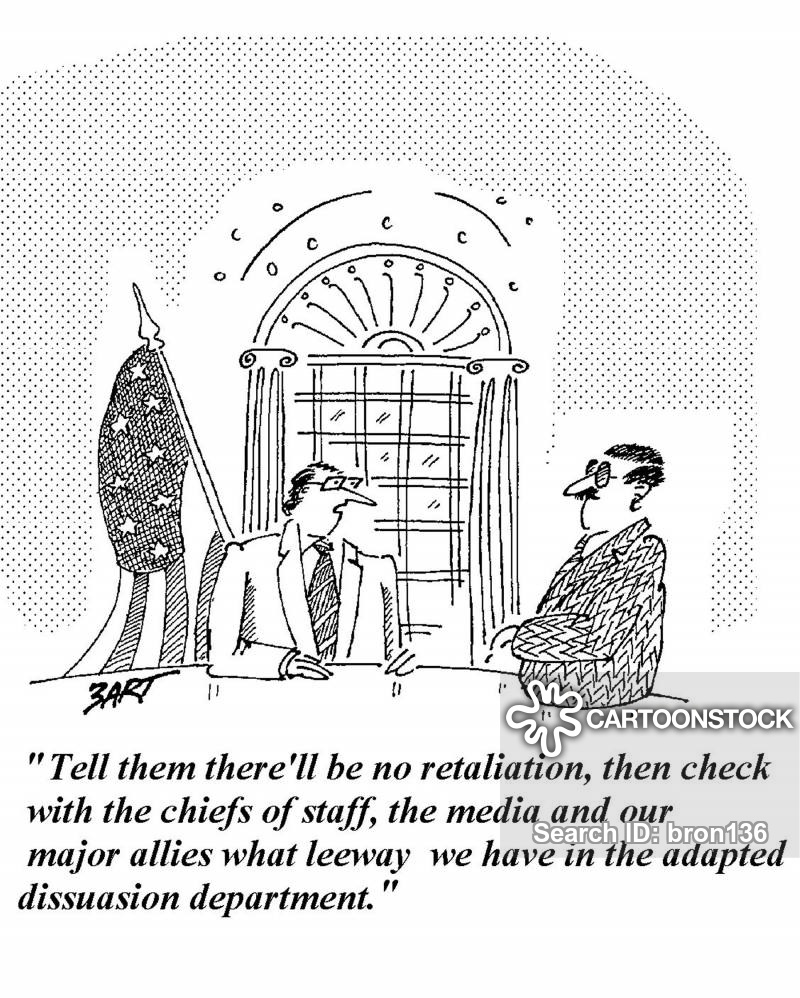 Retaliate Cartoons and Comics - funny pictures from CartoonStock