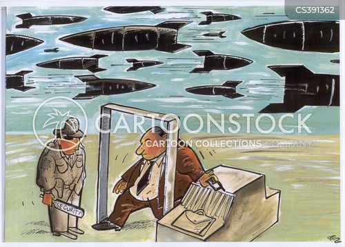 Security Check Cartoons and Comics - funny pictures from CartoonStock