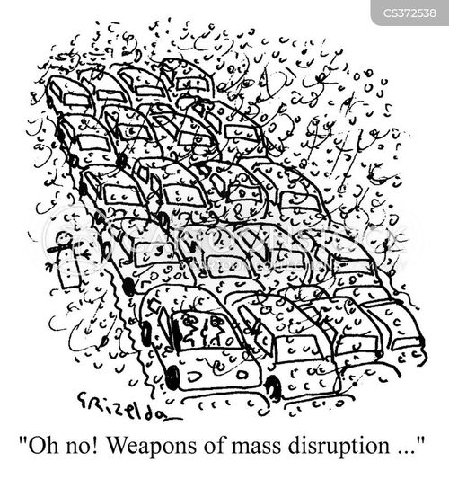 Disruption Cartoons and Comics - funny pictures from CartoonStock