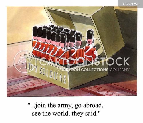 Conscription Cartoons and Comics - funny pictures from CartoonStock