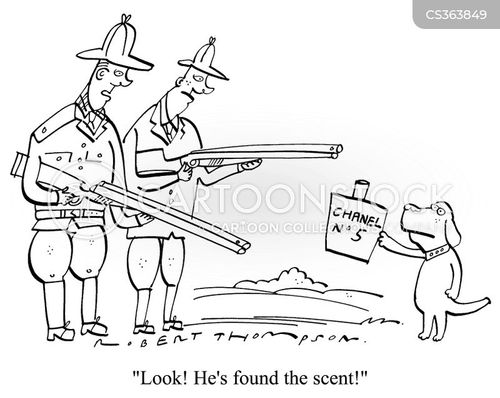 Scent Tracking Cartoons and Comics - funny pictures from CartoonStock
