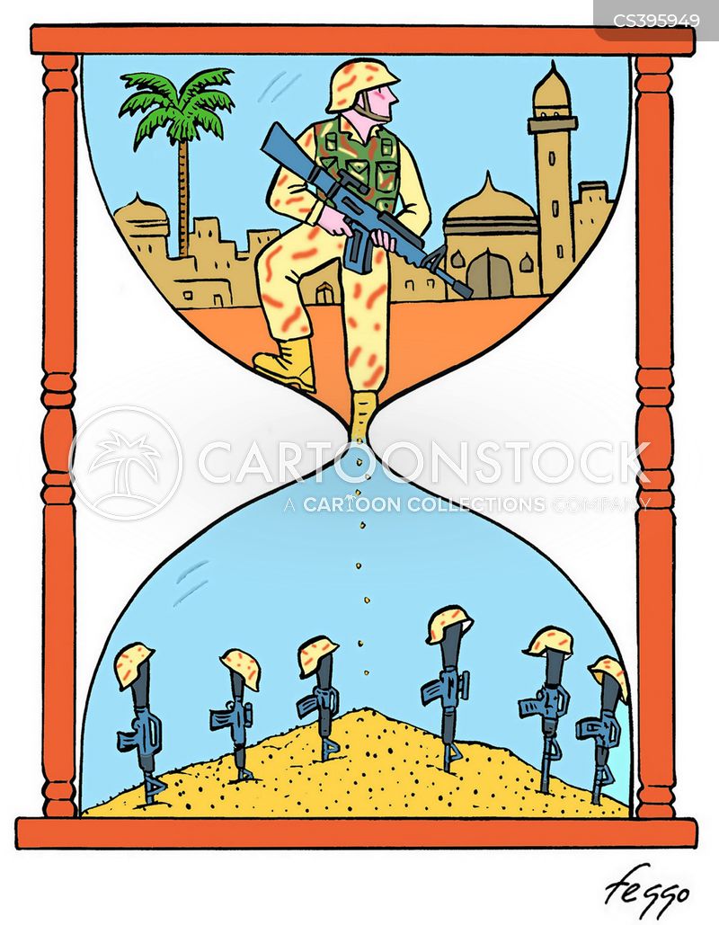 Us Troops Cartoons and Comics - funny pictures from CartoonStock