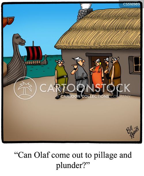 Plunder Cartoons and Comics - funny pictures from CartoonStock