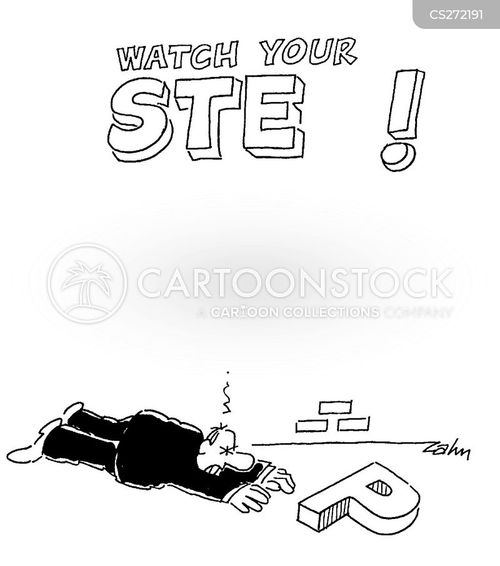 Watch Your Step Cartoons and Comics - funny pictures from CartoonStock