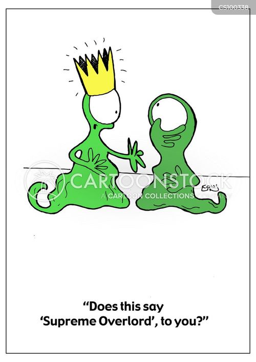 Supreme Overlord Cartoons and Comics - funny pictures from CartoonStock