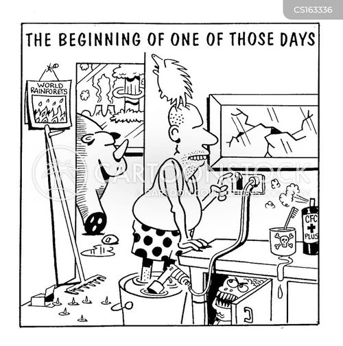One Of Those Days Cartoons and Comics - funny pictures from CartoonStock
