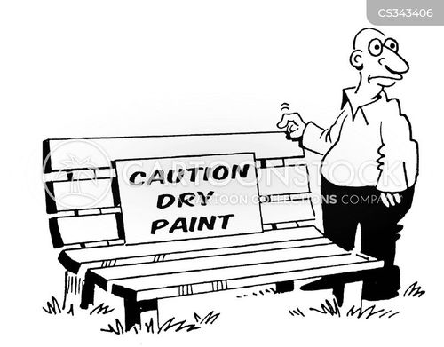 Paint Stain Cartoons and Comics - funny pictures from CartoonStock