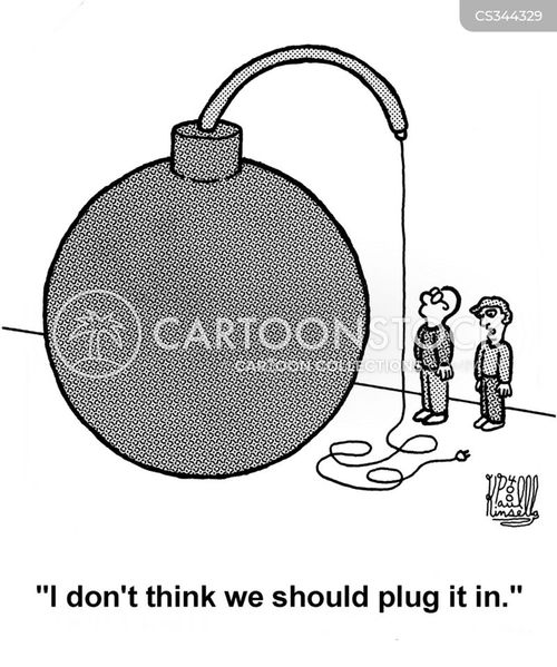 Detonator Cartoons and Comics - funny pictures from CartoonStock