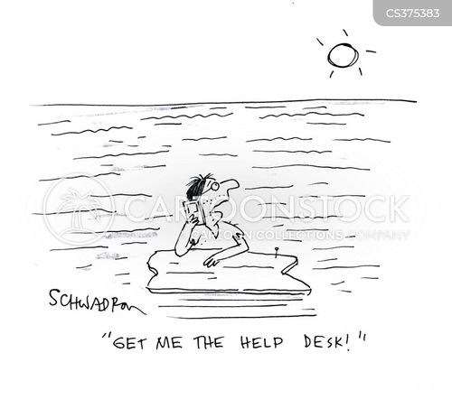 Being Rescued Cartoons and Comics - funny pictures from CartoonStock