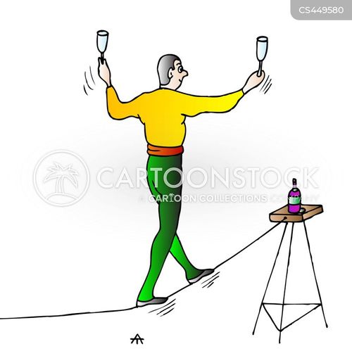 Balancing Act Cartoons and Comics - funny pictures from CartoonStock