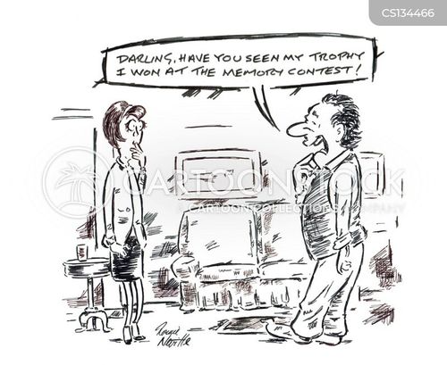 Memory Lapsed Cartoons and Comics - funny pictures from CartoonStock