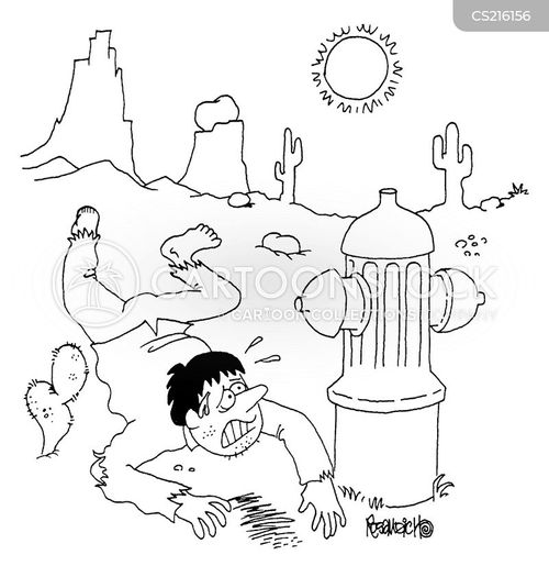 Fire Hydrant Cartoons and Comics - funny pictures from CartoonStock