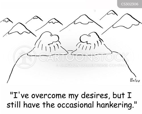 Hankering Cartoons and Comics - funny pictures from CartoonStock