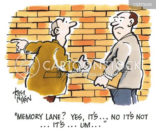 Memory Lane Cartoons and Comics - funny pictures from CartoonStock